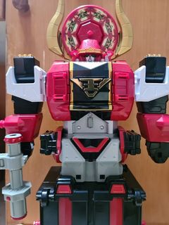 Kaizoku Sentai Gokaiger/ Power Rangers Super Megaforce - Q-Rex Megazord ...