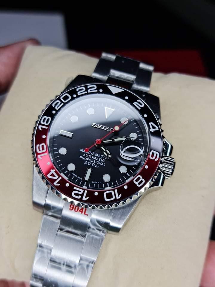 Seiko/Rolex Homage mod Watch, Men's Fashion, Watches & Accessories ...