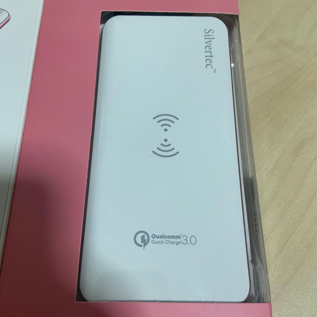 Silvertec Qualcomm Quick Charge 3.0 Wireless Powerbank WPB-8Q, Mobile ...
