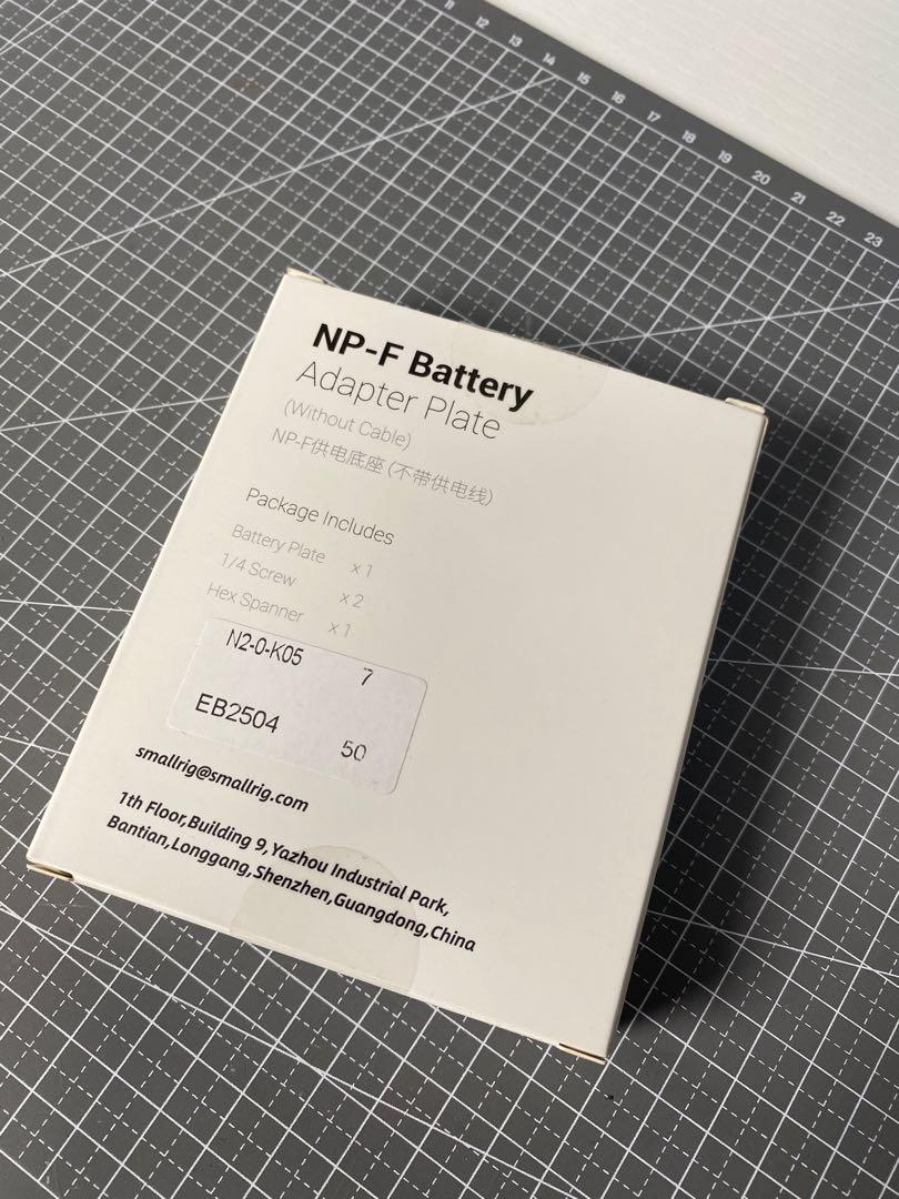 Smallrig NP-F Battery Adapter Plate, Photography, Photography ...