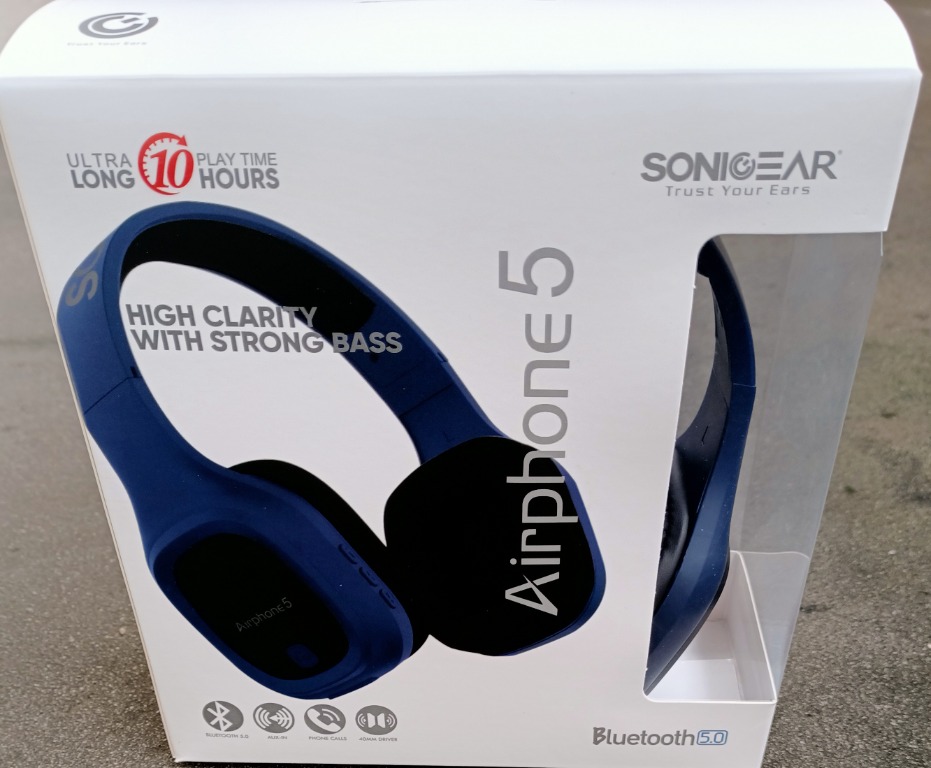 Sonic gear airphone 5 Bluetooth 5.0, Audio, Headphones & Headsets on ...