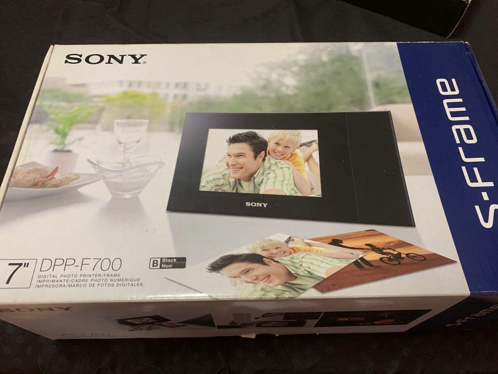 SONY DPP-F700 digital photo printer/frame, Computers & Tech, Printers ...