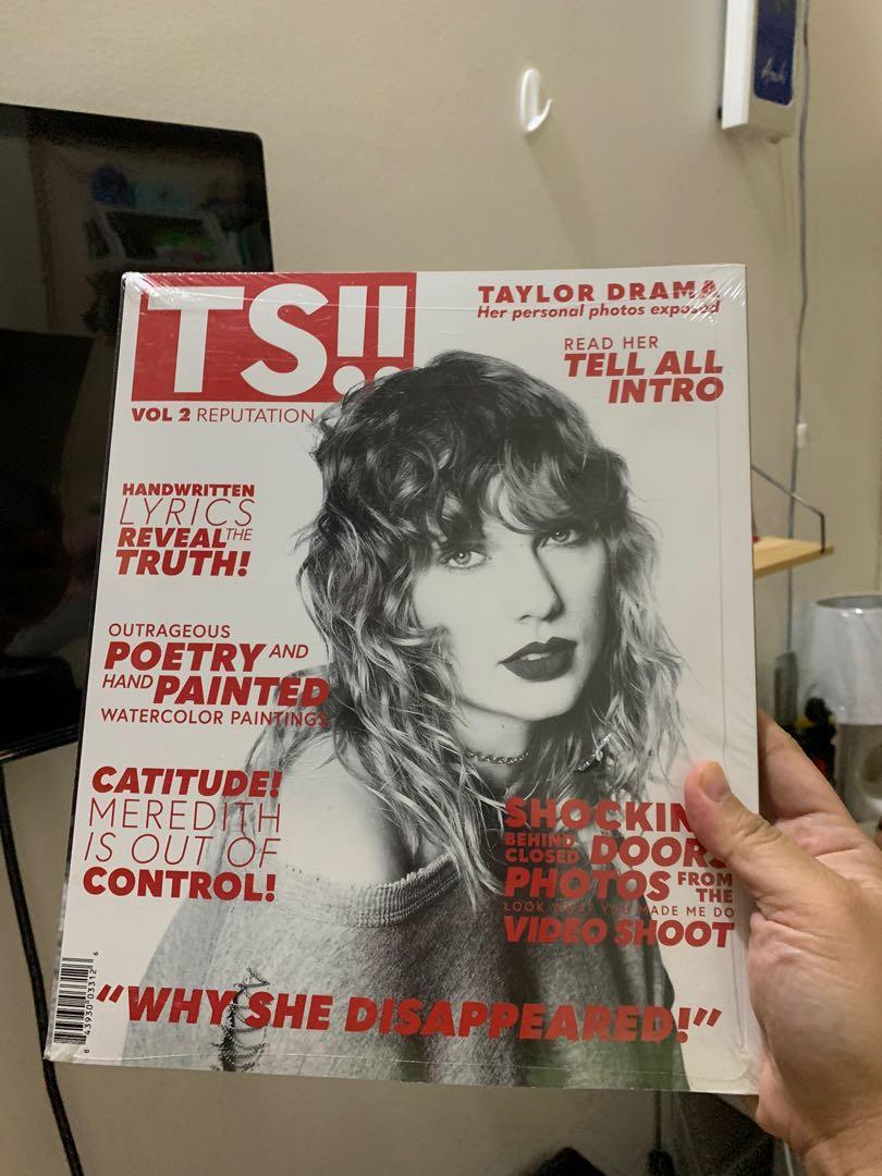 Taylor Swift Reputation Magazine album Vol 2, Hobbies & Toys, Music ...