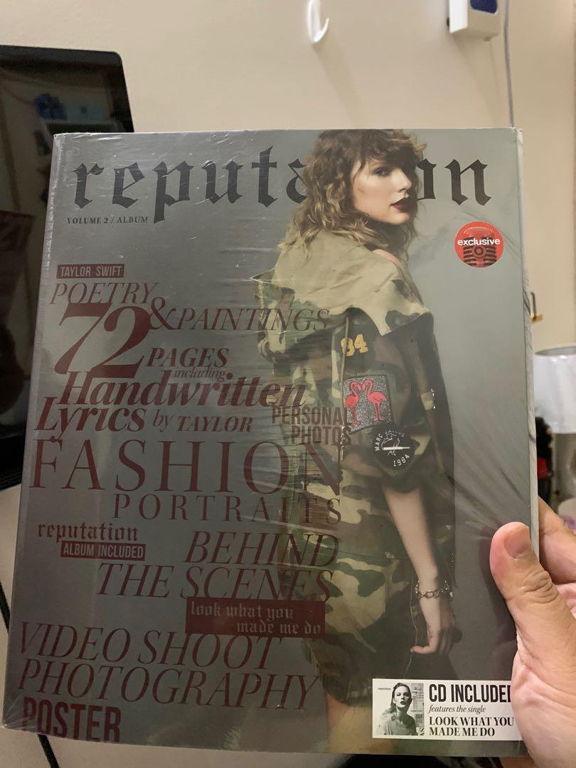 Taylor Swift Reputation Magazine album Vol 2, Hobbies & Toys, Music ...