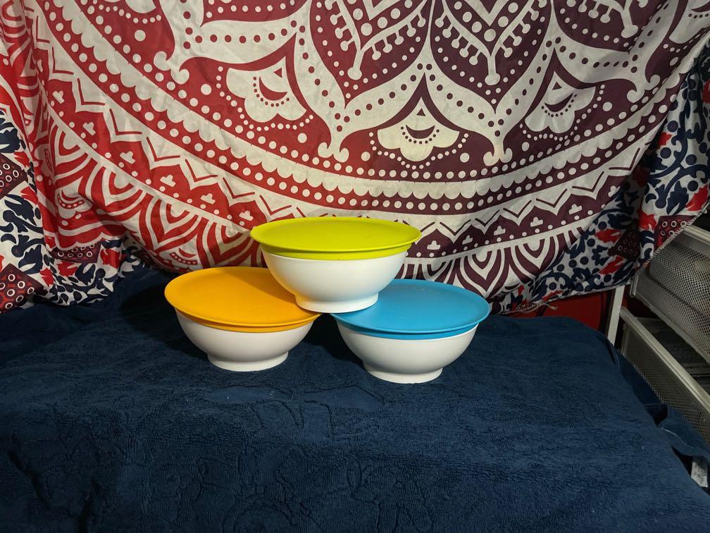 Tupperware Allegra Dessert bowl set, Furniture & Home Living ...