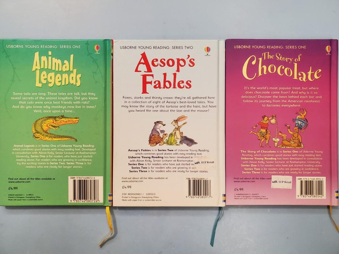 Usborne Young Reading - Aesop's Fables / Animal Legends / The Story of ...