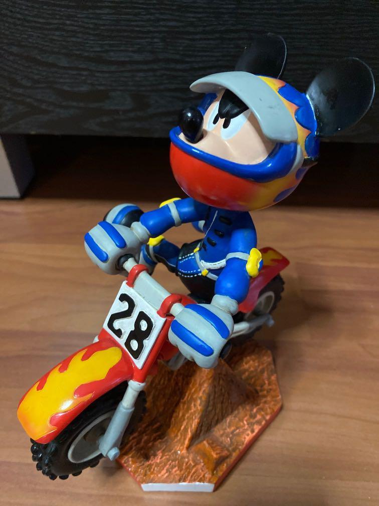 Vintage Walt Disney World Florida Mickey Mouse Bobblehead Dirt Bike ...