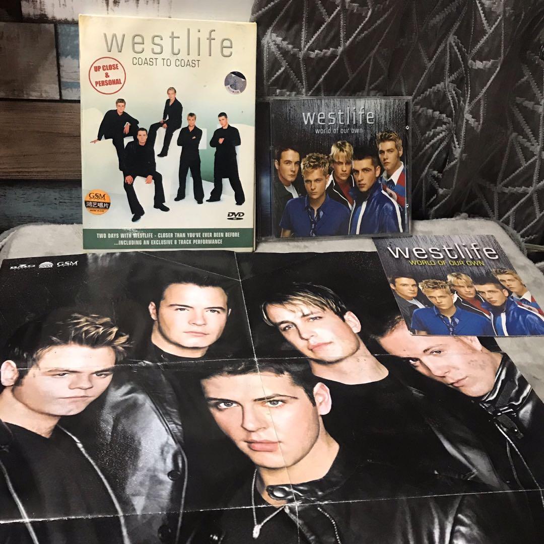 Westlife CD & DVD Coast To Coast With Poster 2002 Calendar, Hobbies ...