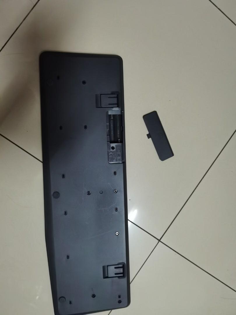 Wireless Logitech keyboard and mouse by battery, Computers & Tech ...