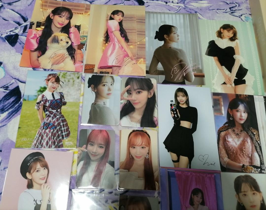 Wts izone iz*one merch photocards bromide sakura miyawaki chaewon yuri ...