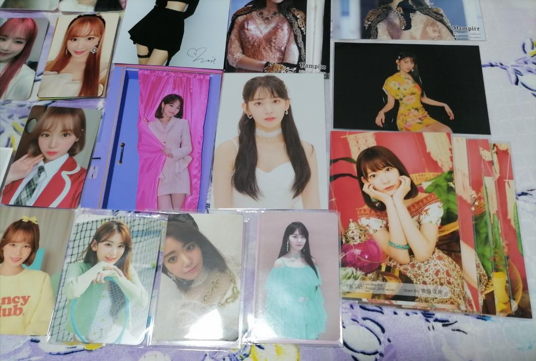 Wts izone iz*one merch photocards bromide sakura miyawaki chaewon yuri ...