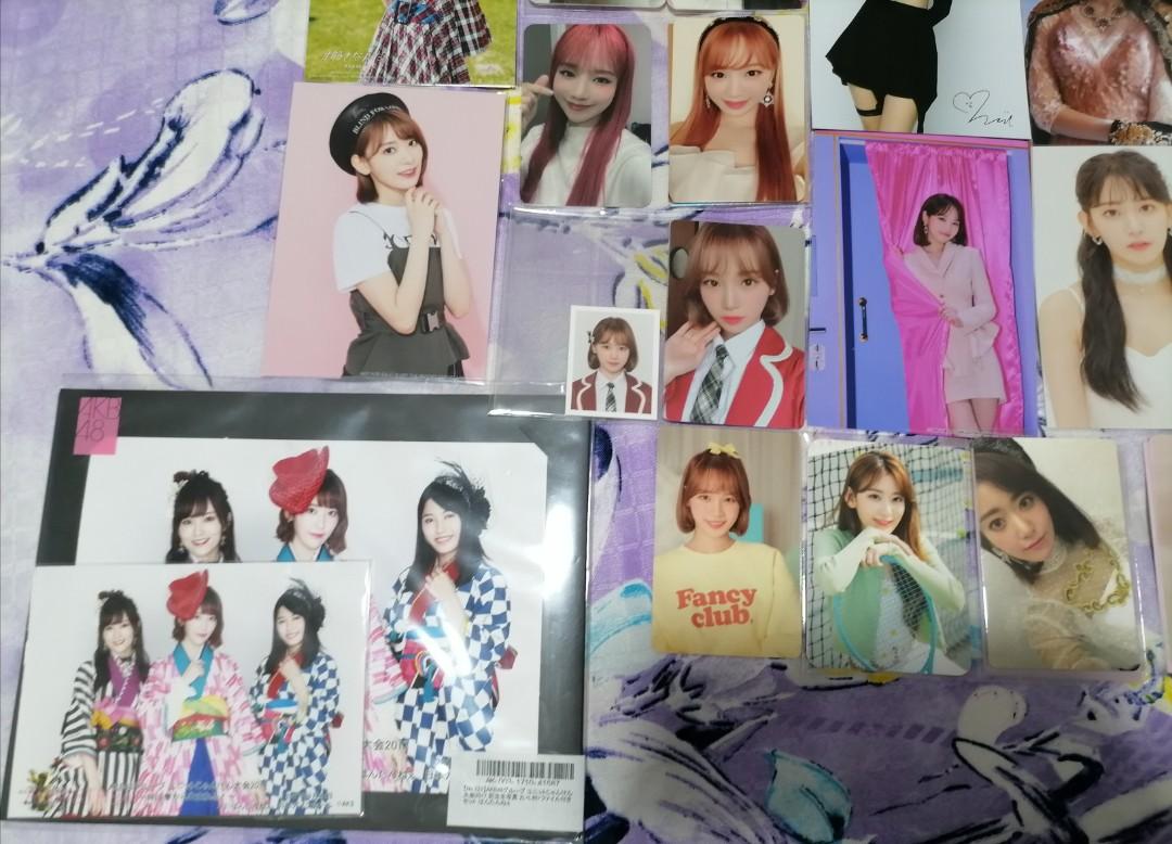 Wts izone iz*one merch photocards bromide sakura miyawaki chaewon yuri ...