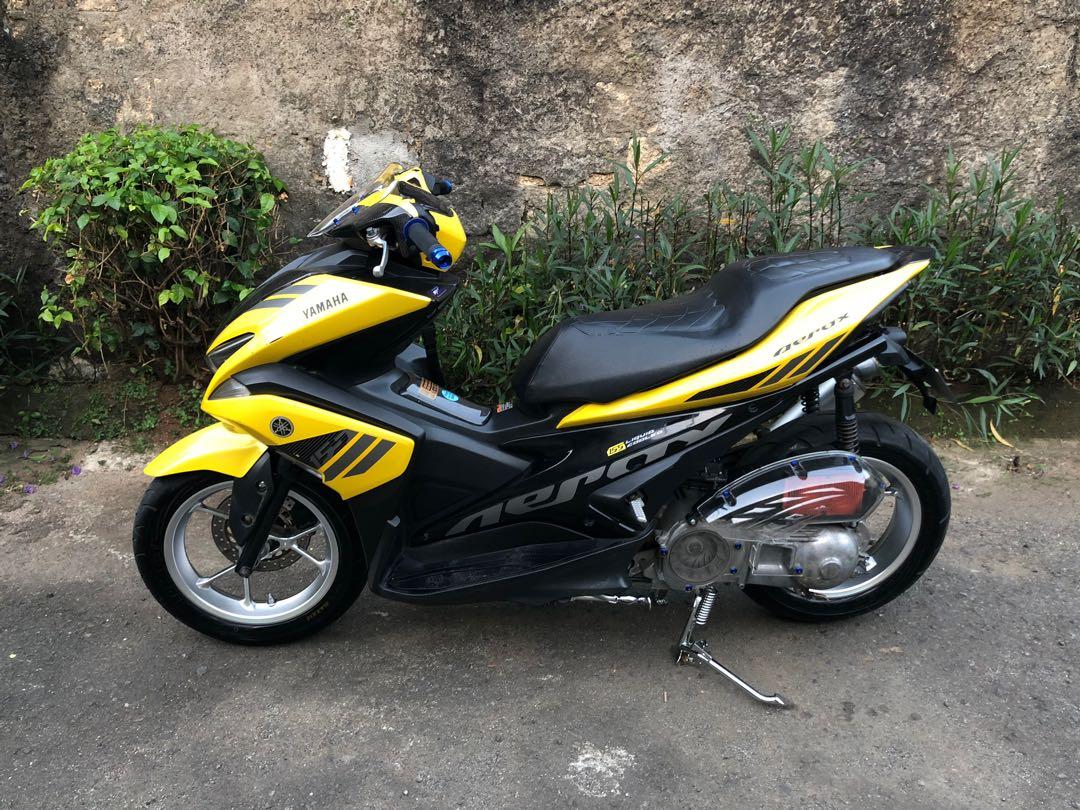 Yamaha Aerox 2017 modif, Motor di Carousell