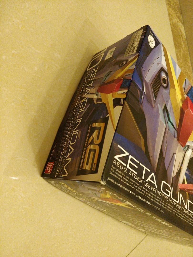 1/144 RG Zeta Gundam Z高達, 興趣及遊戲, 玩具 & 遊戲類 - Carousell