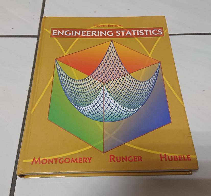原文書 Engineering statistics 工程統計 4th Montgomery Runger Hubele, 書籍、休閒與玩具 ...