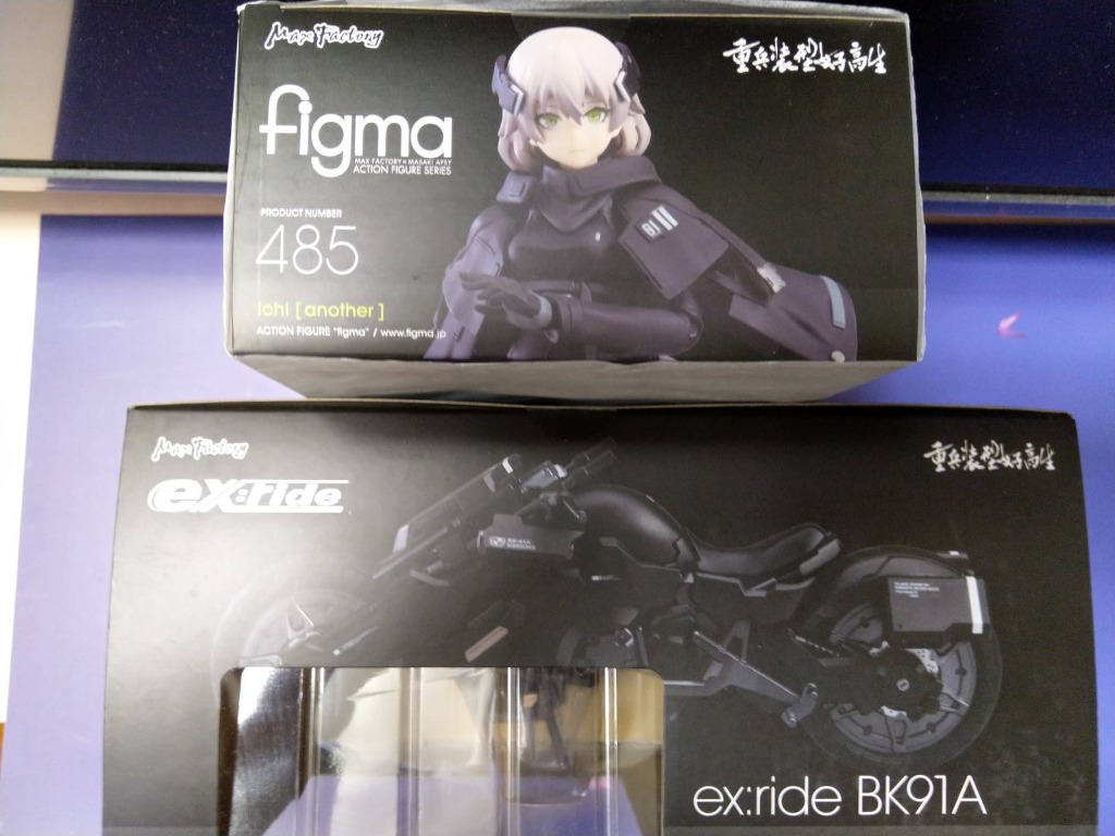 賣日版 Figma 485 壹 (Another) & Ex:ride 電單車BK91A, 興趣及遊戲, 玩具 & 遊戲類 - Carousell