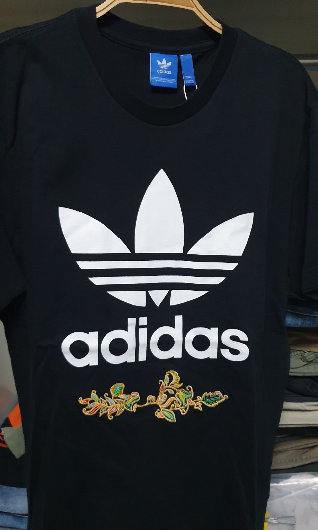 Adidas Trefoil Batik tee, Men's Fashion, Tops & Sets, Tshirts & Polo ...