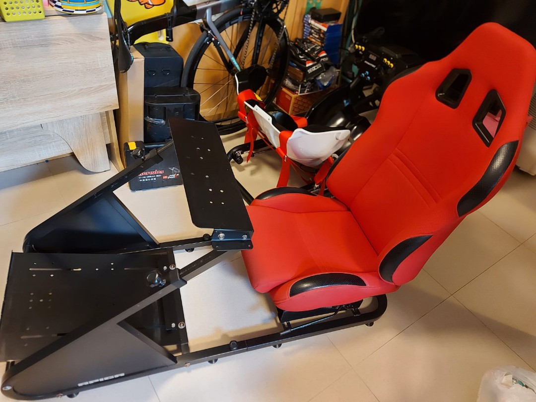 Apiga 賽車架+波桿架+keyboard架, 電子遊戲, 遊戲機配件, 手掣 - Carousell