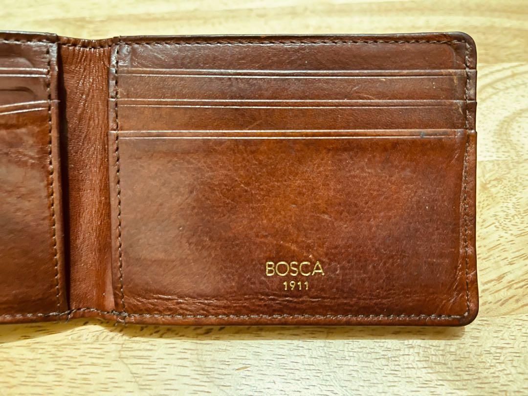 Authentic Bosca Slim Bifold Wallet, Men's Fashion, Watches ...