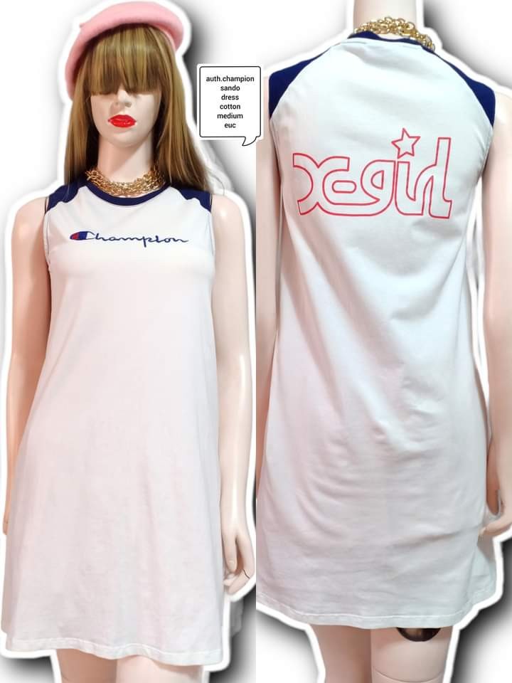 authentic champion sando mini dress, Women's Fashion, Dresses & Sets ...