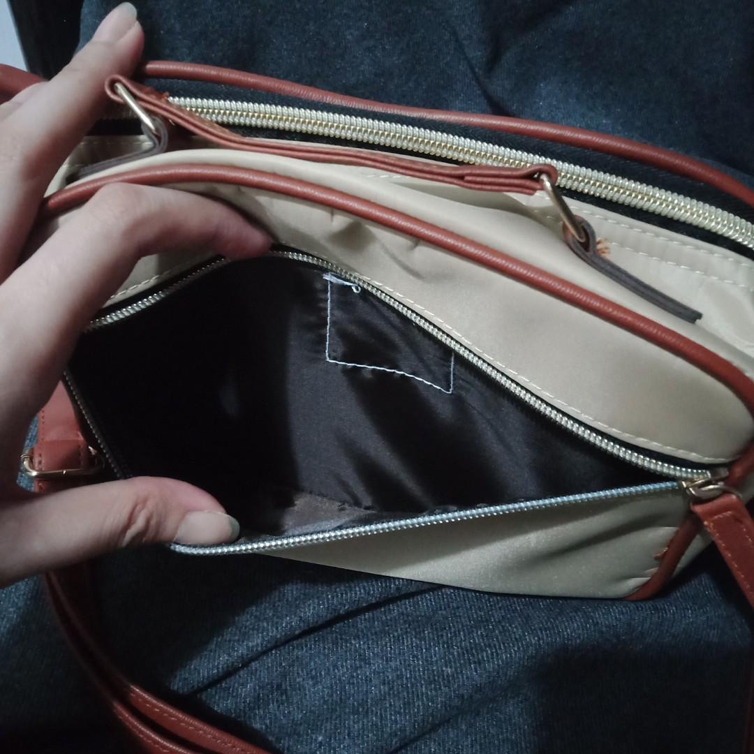 Avon x Angel Locsin Multi-pocket Sling Bag, Women's Fashion, Bags ...