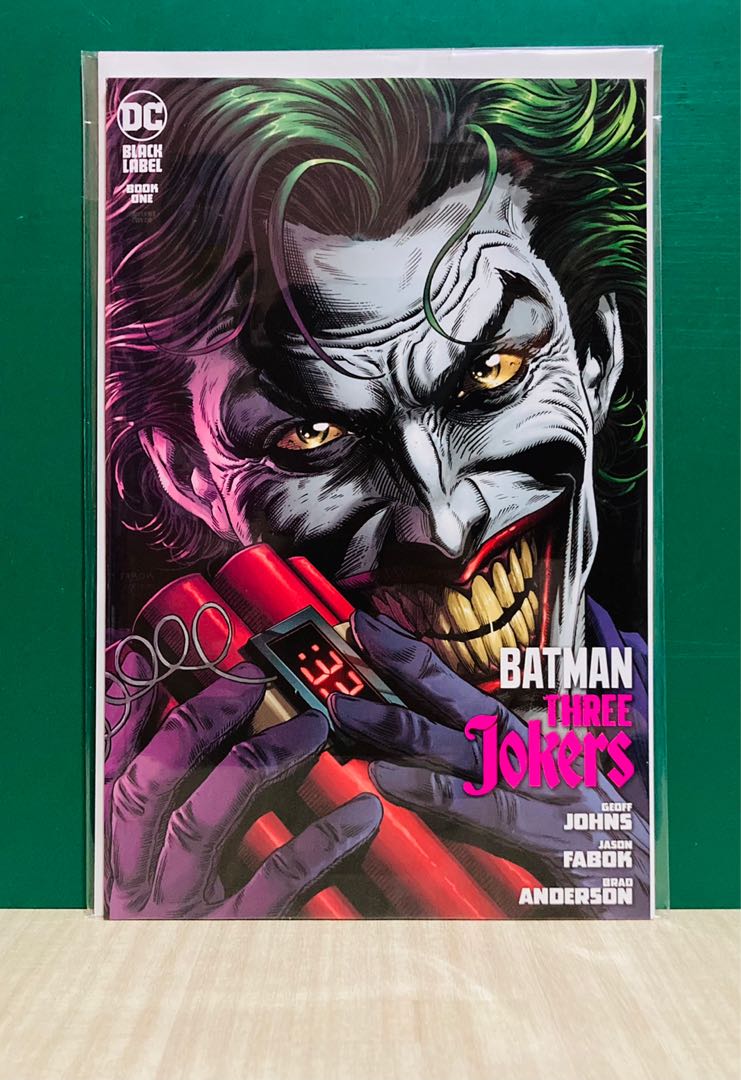 Batman Three Jokers #1 Bomb cover, Hobbies & Toys, Books & Magazines ...