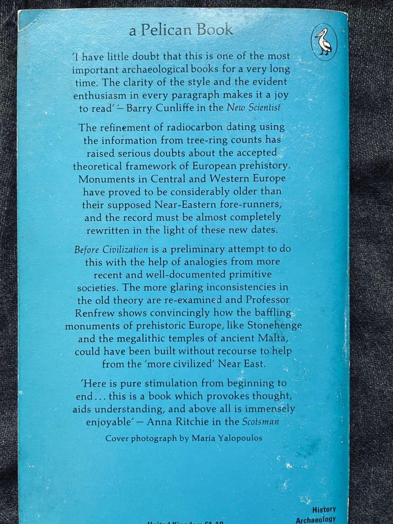 Before Civilization • The Radio Carbon Revolution And Prehistoric ...