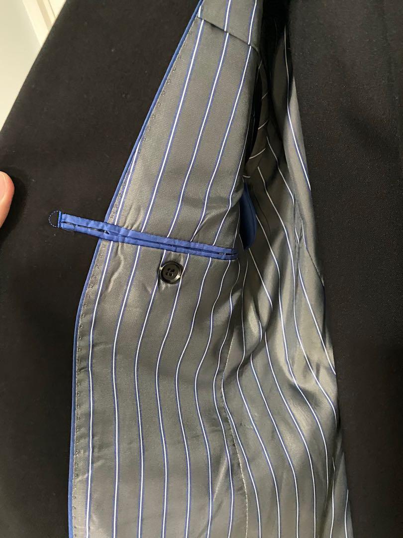 Benjamin Barker Suit Jacket, Men's Fashion, Tops & Sets, Formal Shirts ...