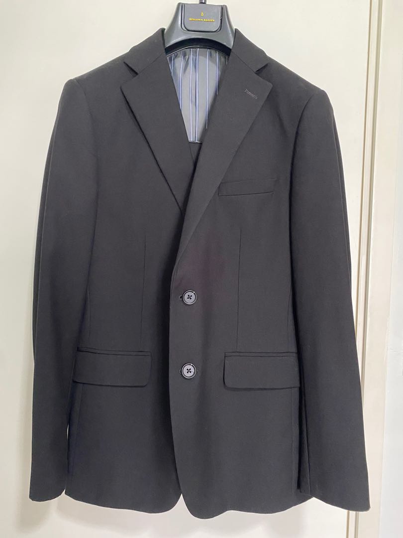 Benjamin Barker Suit Jacket, Men's Fashion, Tops & Sets, Formal Shirts ...