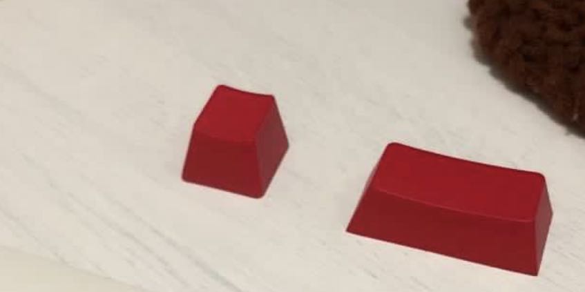Blank Keycaps - Red Esc and Backspace keys, Computers & Tech, Parts ...