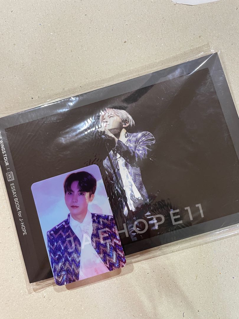 BTS Essay Book Wings Tour with Jhope Lenti PC, Hobbies & Toys ...