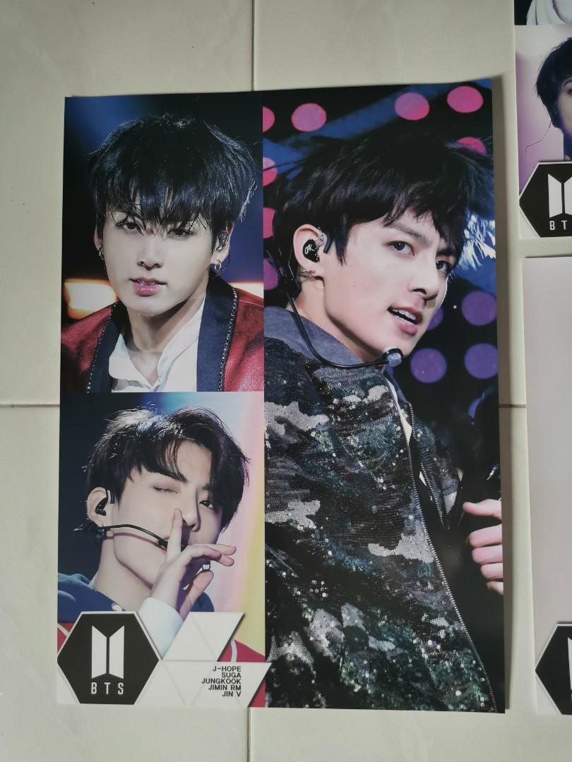 BTS posters set A, Hobbies & Toys, Memorabilia & Collectibles, K-Wave ...