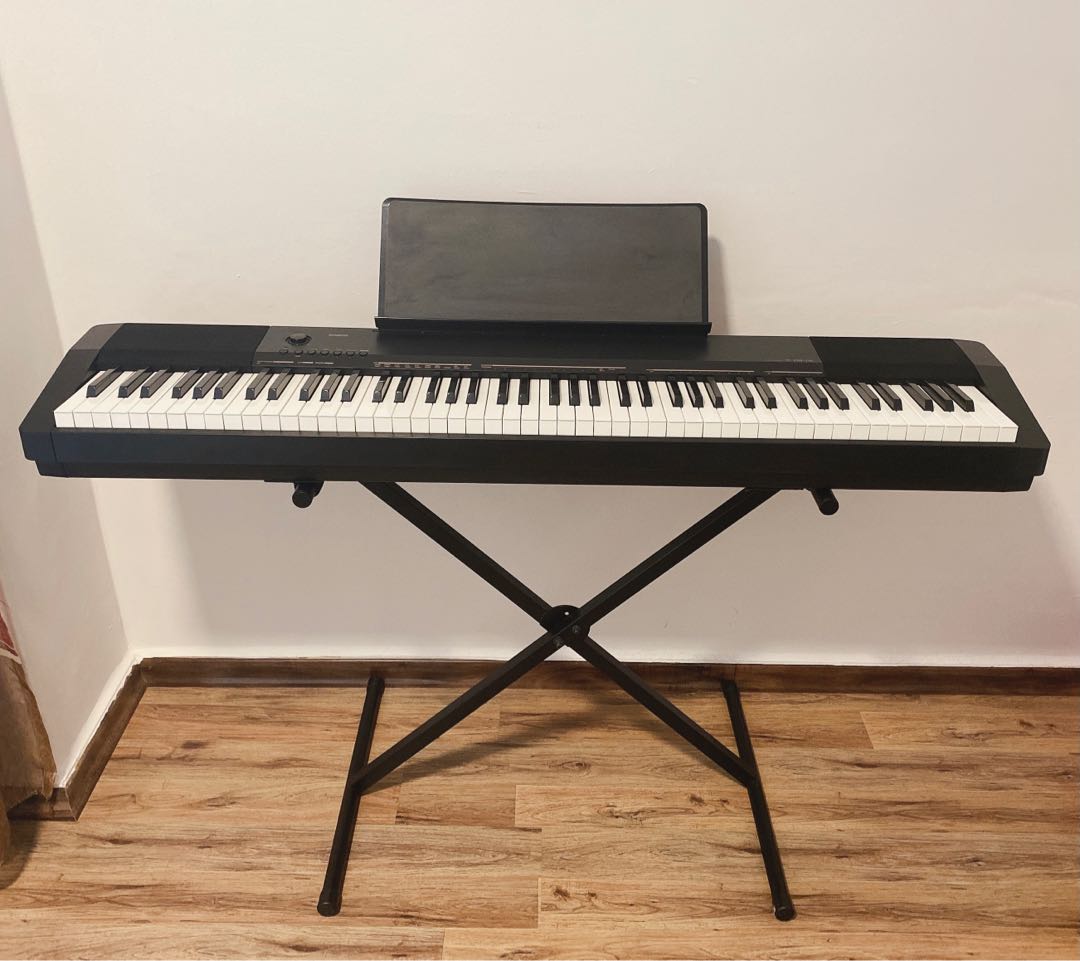 Casio Digital Piano, 88 weighted keys, Hobbies & Toys, Music & Media ...
