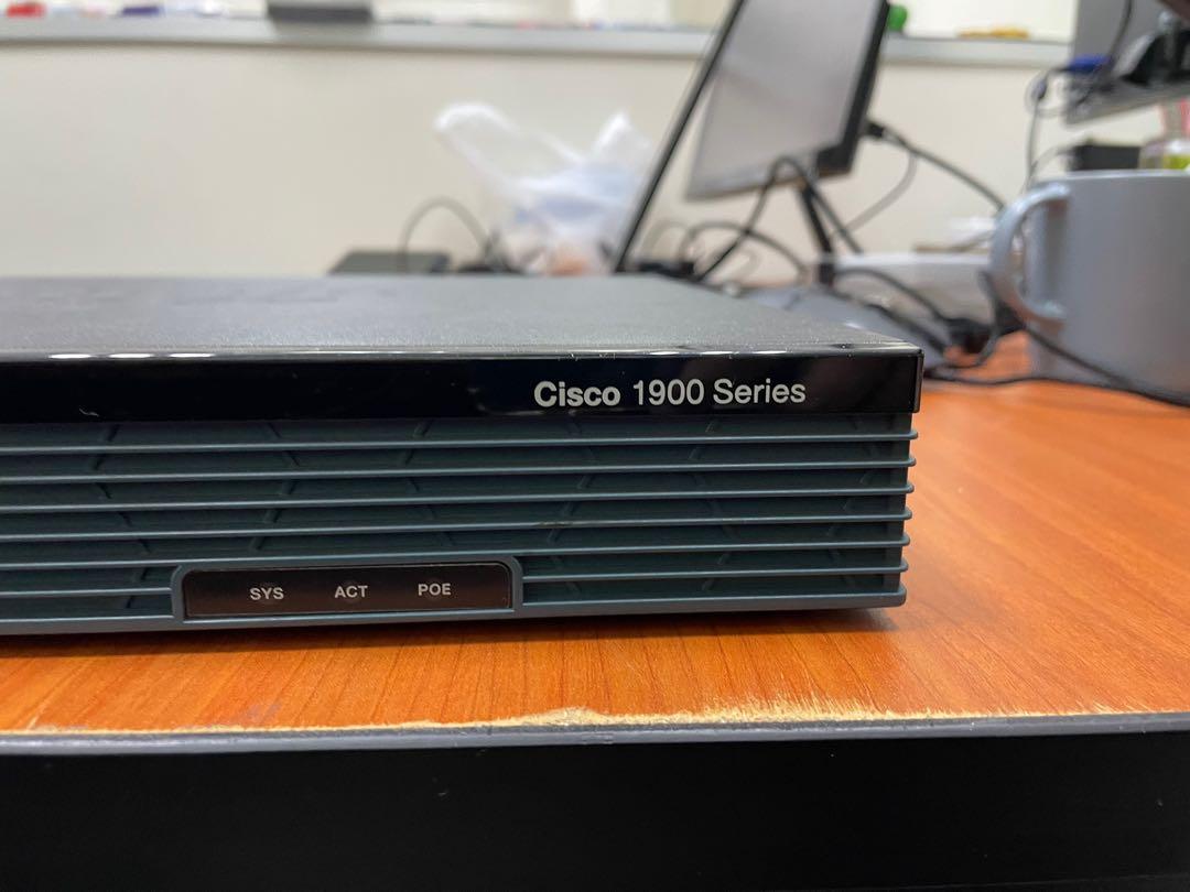 Cisco 1900 series router, Computers & Tech, Office & Business ...