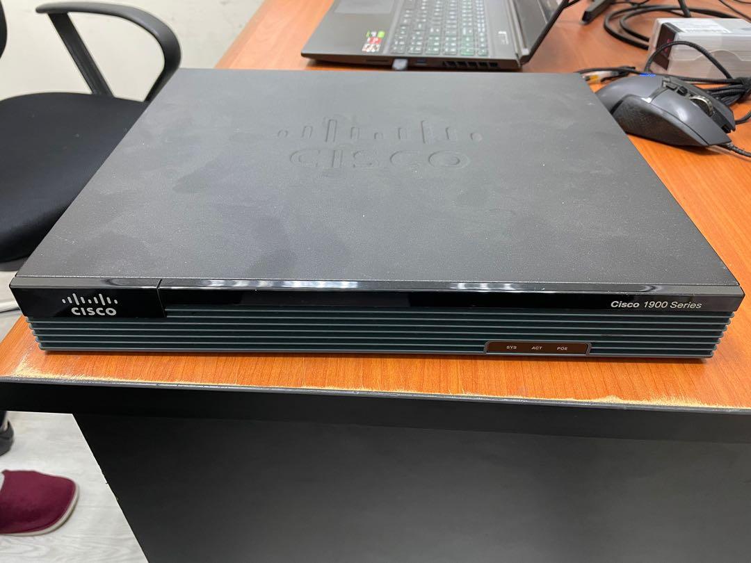 Cisco 1900 series router, Computers & Tech, Office & Business ...