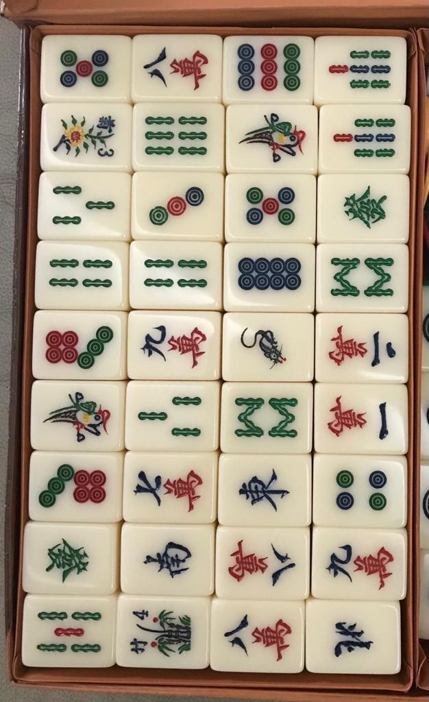 Complete mahjong set A2 size from Hong Kong., Hobbies & Toys, Toys ...