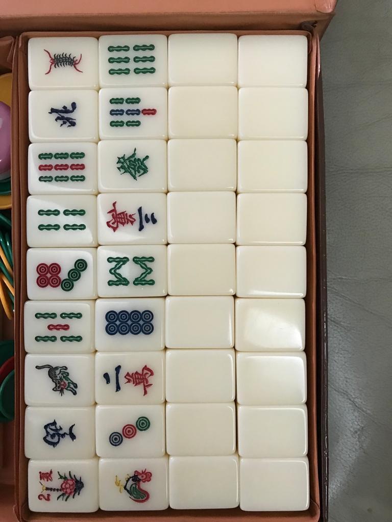 Complete mahjong set A2 size from Hong Kong., Hobbies & Toys, Toys ...