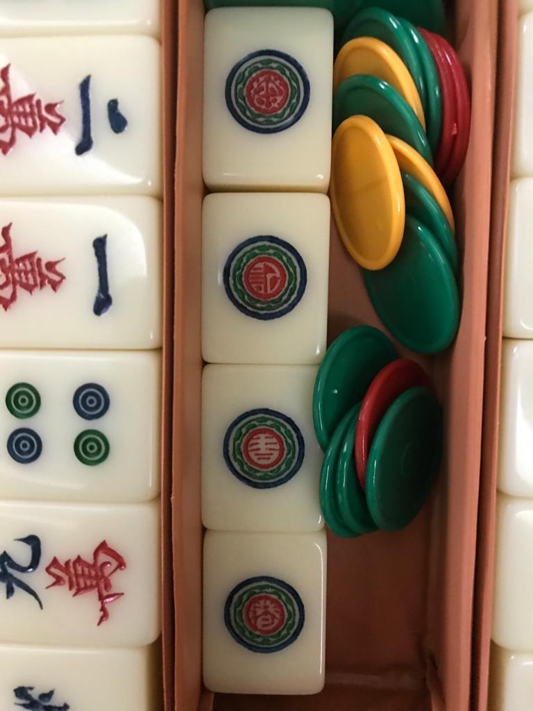 Complete mahjong set A2 size from Hong Kong., Hobbies & Toys, Toys ...