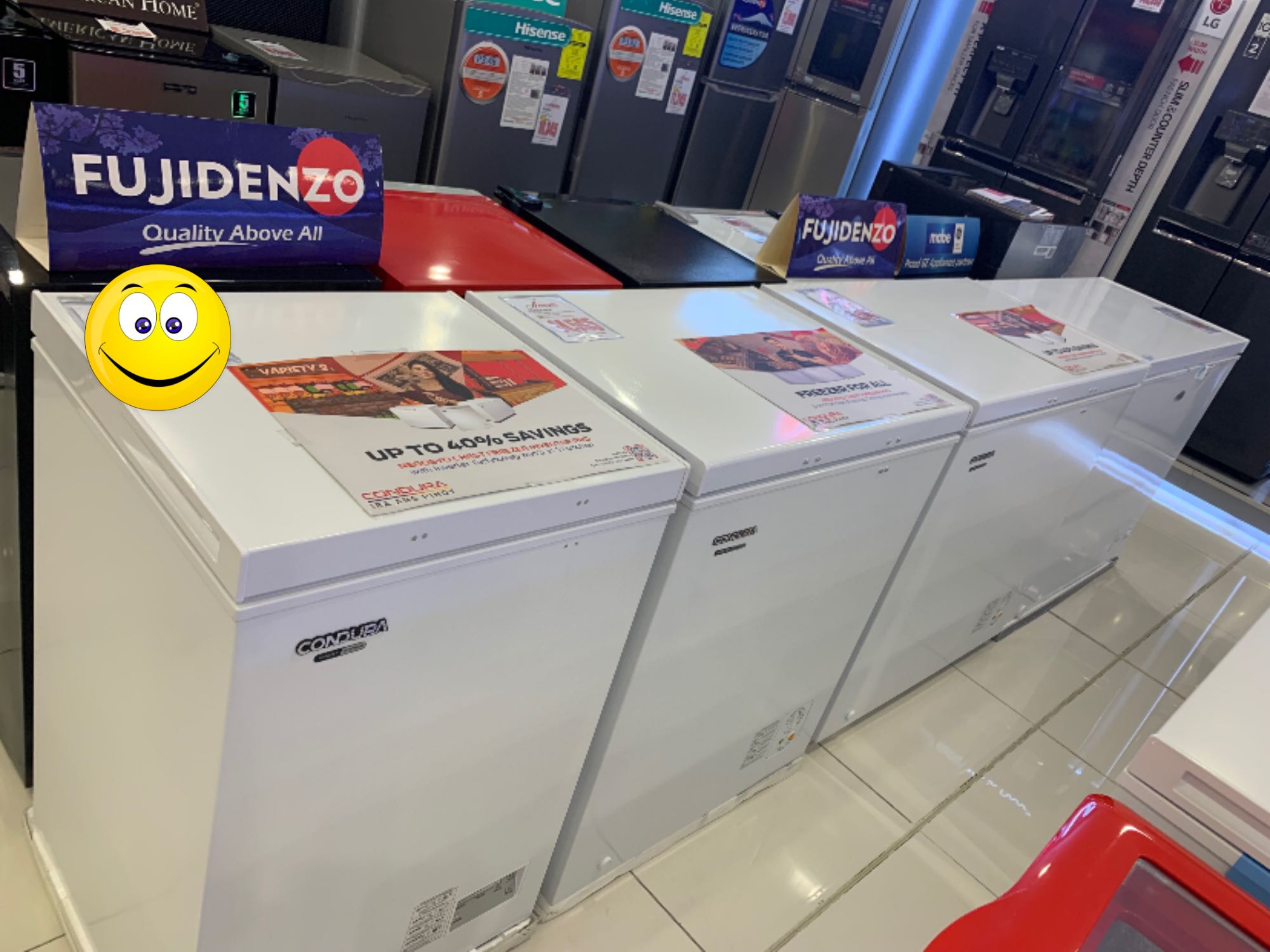 CONDURA INVERTER CHEST FREEZER, TV & Home Appliances, Other Home ...