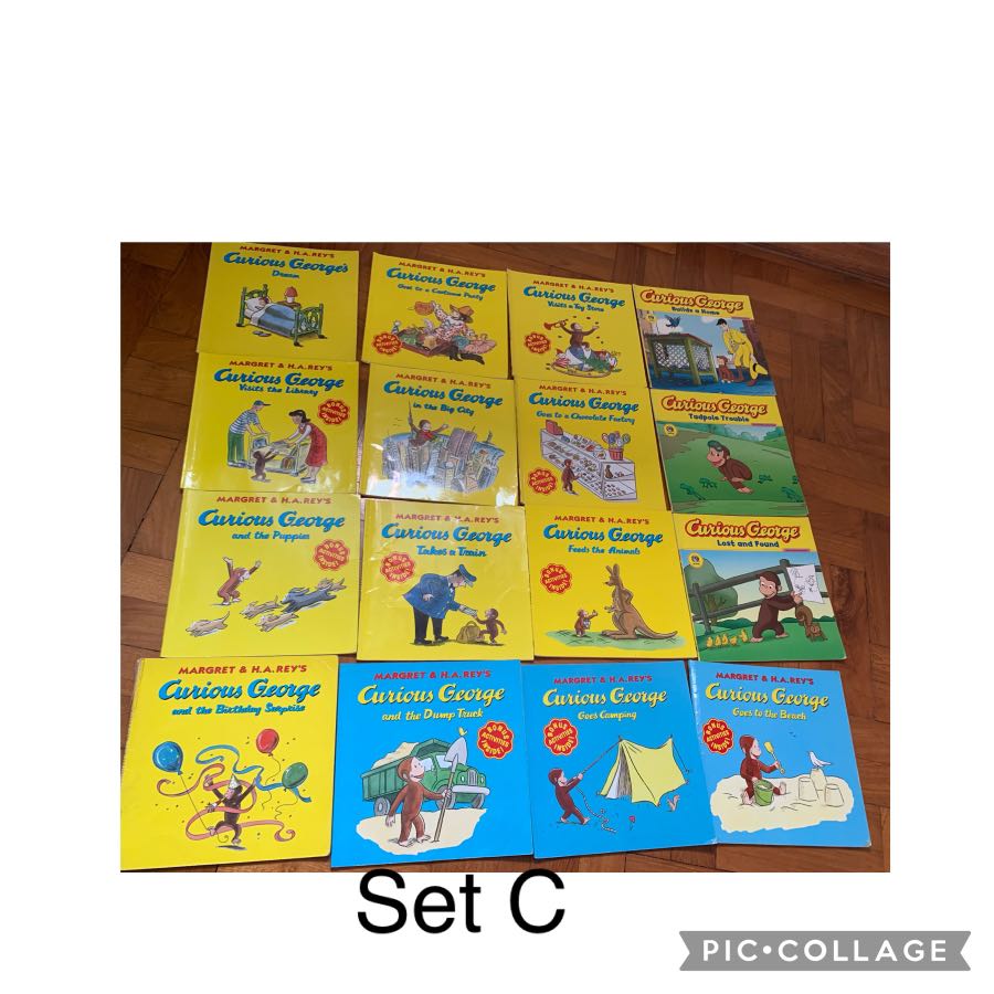 Curious George Books (Set C), Hobbies & Toys, Books & Magazines ...