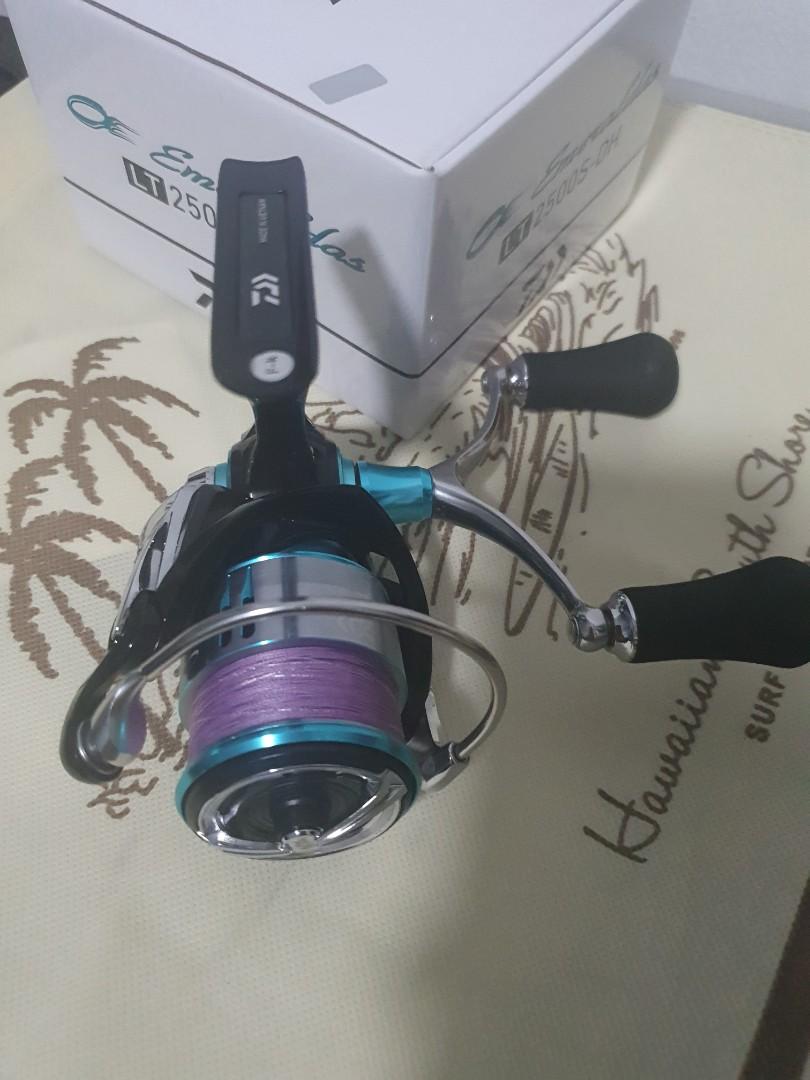 Daiwa Emeraldas LT 2500S- DH Eging Reel, Sports Equipment, Fishing on Carousell
