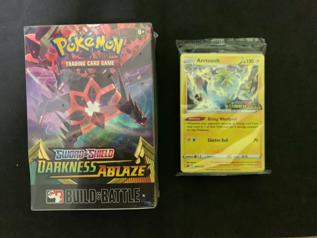 Darkness Ablaze Build and Battle Box and Arctozolt Promo Prerelease ...