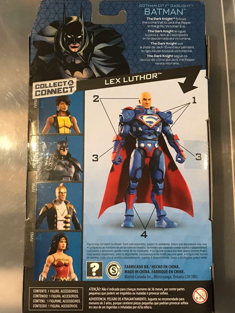 DC Multiverse Lex Luthor wave Gotham City Gaslight Batman, Hobbies ...