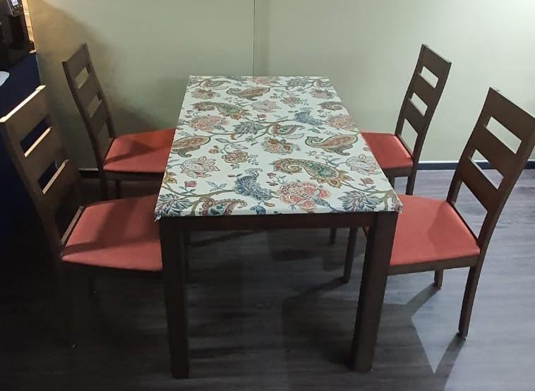 Dining Table 4 Pax Set, Furniture & Home Living, Furniture, Tables ...
