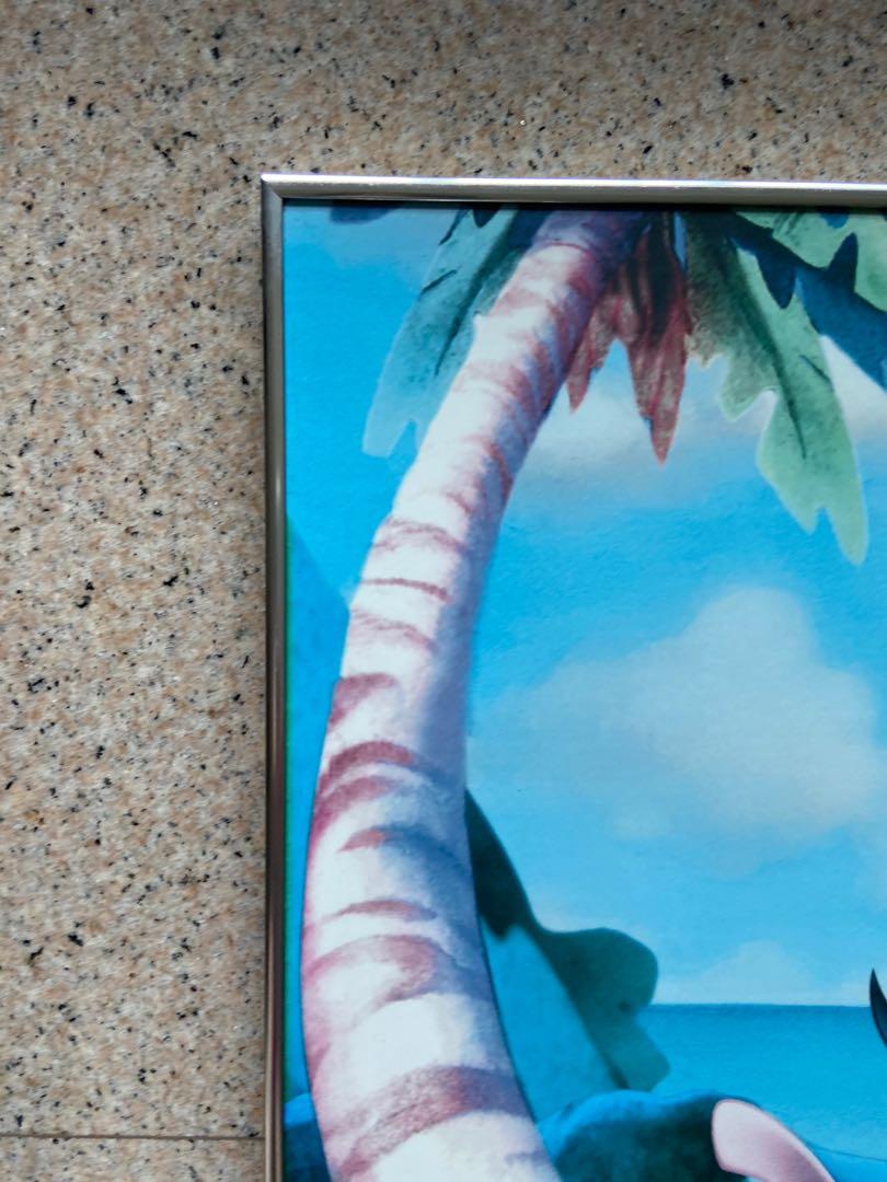 Disney LILO & STITCH Movie Poster in Frame, Furniture & Home Living ...
