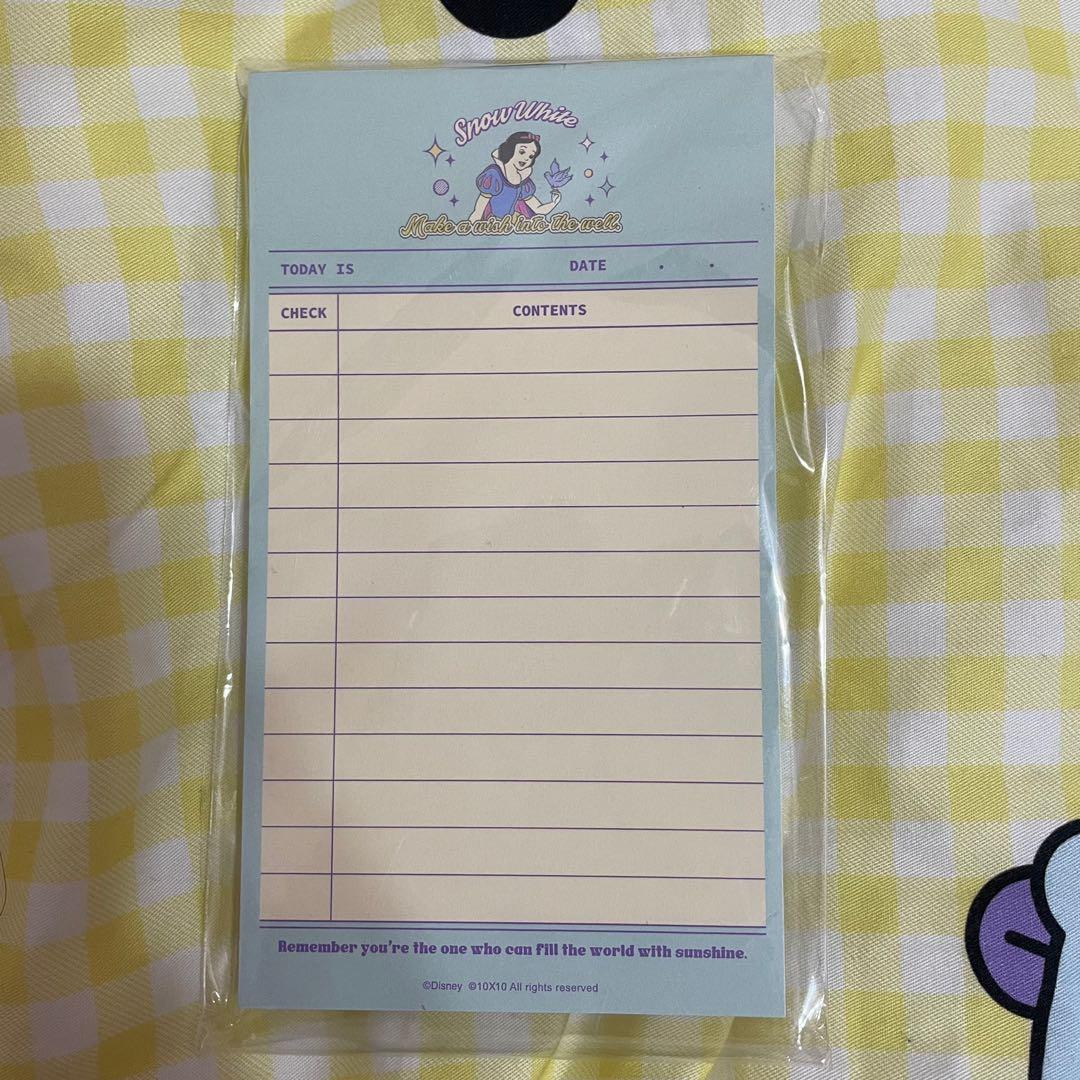 Disney Princess Note pad, Hobbies & Toys, Stationery & Craft ...