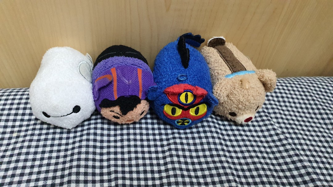 Disney tsum tsum big hero 6 and university bear, Hobbies & Toys ...
