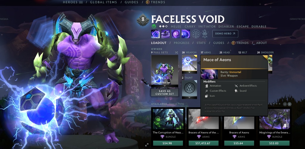 Dota 2 Coloured Arcana/Unusual Couriers/Items, Video Gaming, Gaming ...