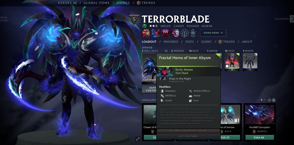Dota 2 Coloured Arcana/Unusual Couriers/Items, Video Gaming, Gaming ...