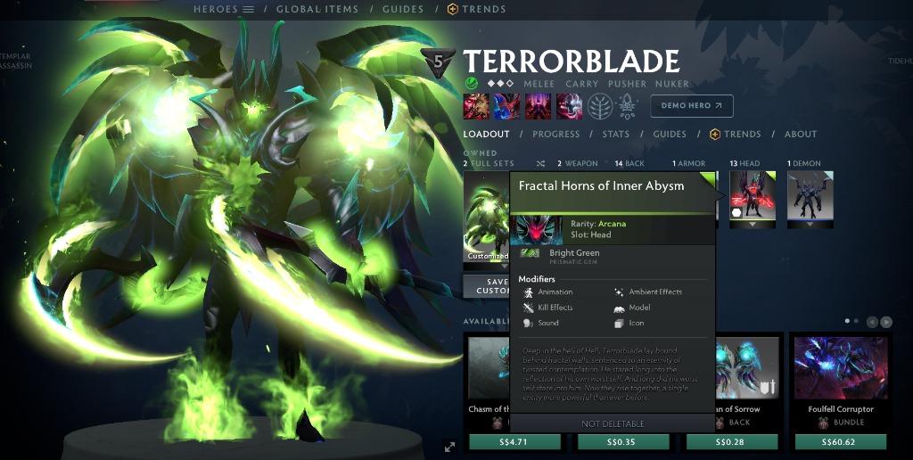 Dota 2 Coloured Arcana/Unusual Couriers/Items, Video Gaming, Gaming ...